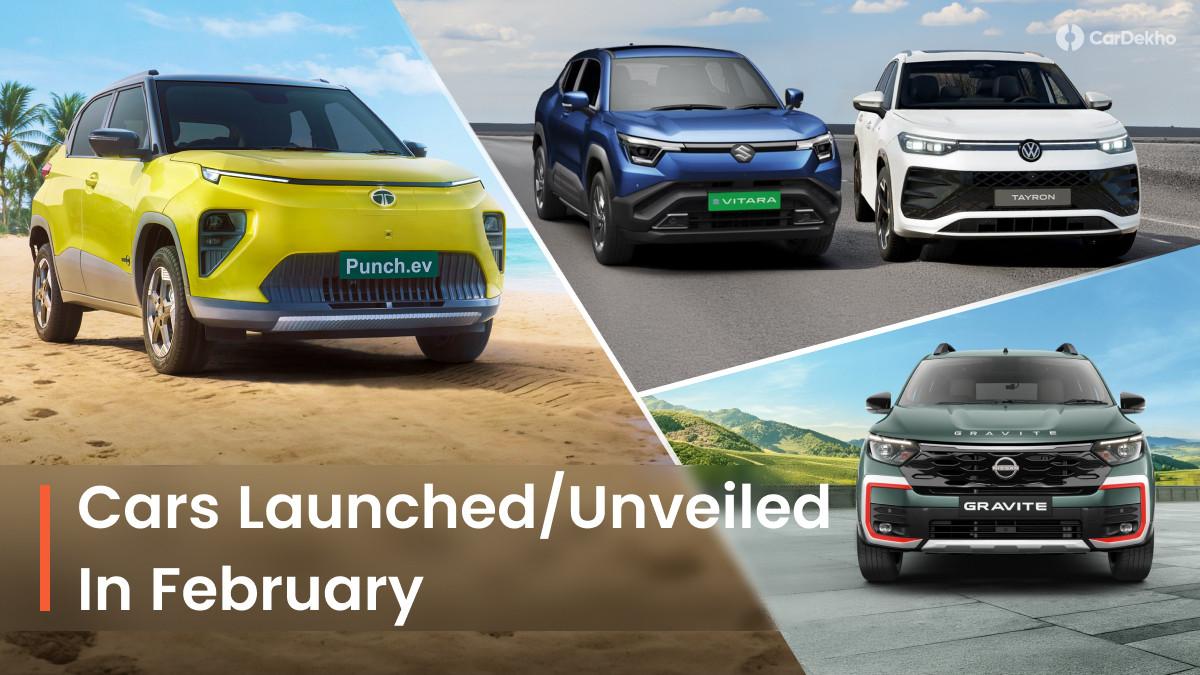 New Cars Launched / Revealed In February 2026: Tata Punch EV Facelift ...