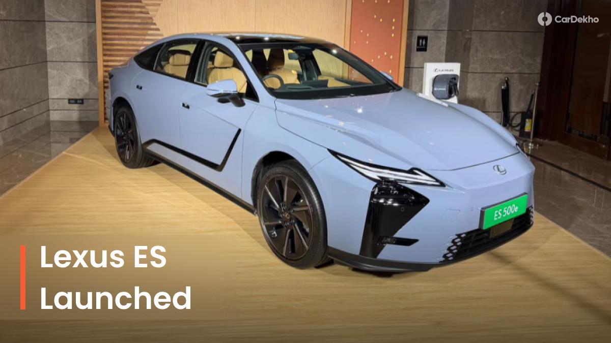 2026 Lexus ES Launched In India At Rs 89.99 Lakh: Exterior, Interior ...