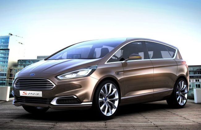 Ford S-MAX Concept revealed ; Frankfurt Debut | CarDekho.com