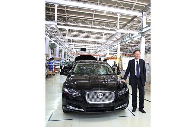 UK Minister for Trade & Investment Visits Jaguar Land Rover's Pune ...