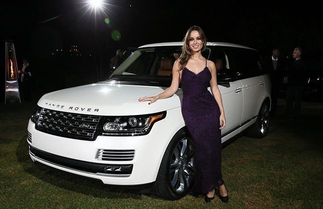 Long Wheelbase Autobiography Black Range Rover unveiled in LA ...