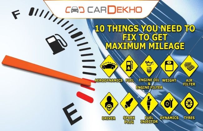 10 things you need to fix to get maximum mileage | Features | CarDekho.com