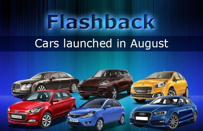 Flashback: Cars Launched In August | CarDekho.com