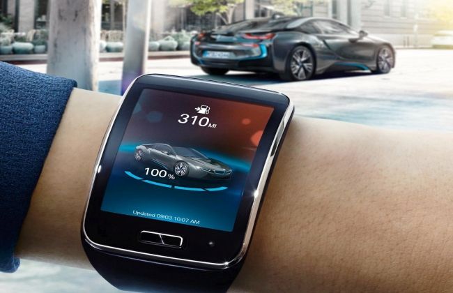 BMW i Remote App for Samsung Gear S smartwatch wins at 2015 CES ...