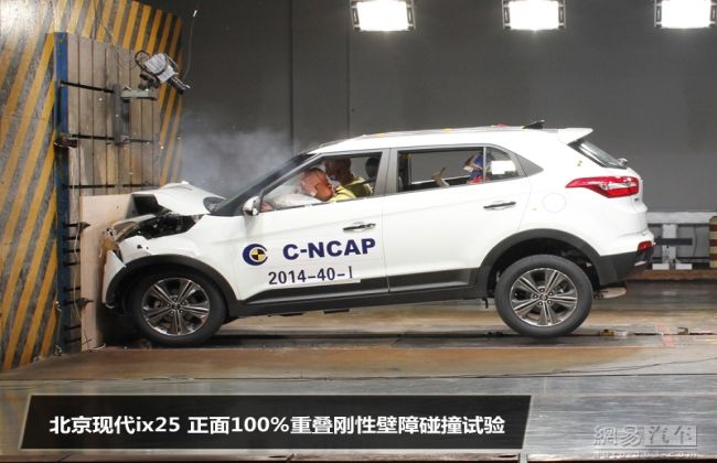 India Bound Hyundai ix25 Secured Five Star Rating in C-NCAP Crash Test ...