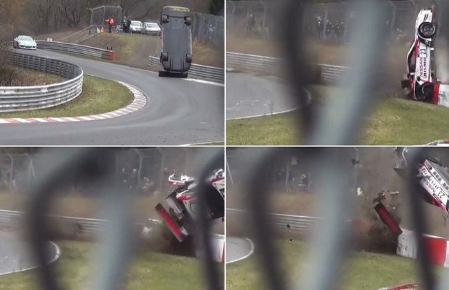 Video: One killed & several injured in Nurburgring GT3 crash | CarDekho.com