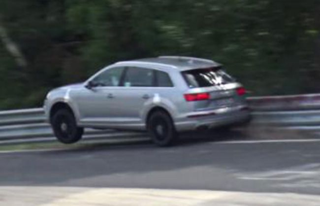 Audi SQ7 Crashed While Testing In Nurburgring (Video Inside) | CarDekho.com