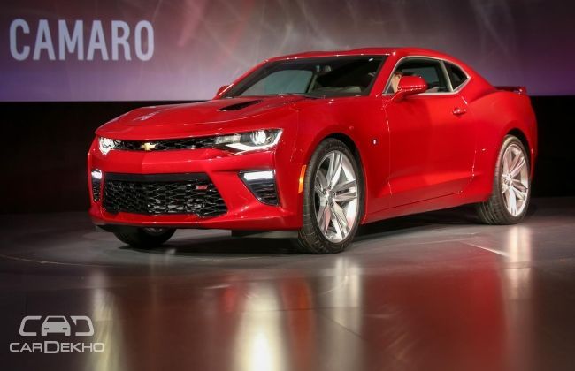 Chevy Releases Performance Figures of 2016 Camaro | CarDekho.com