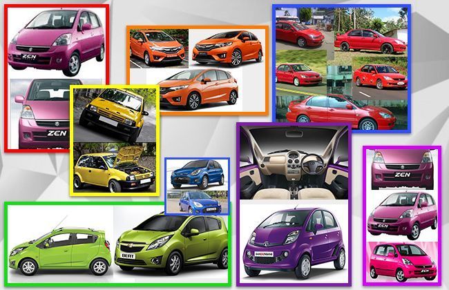 Car Rainbow: Cars in their Crazy Colours | CarDekho.com