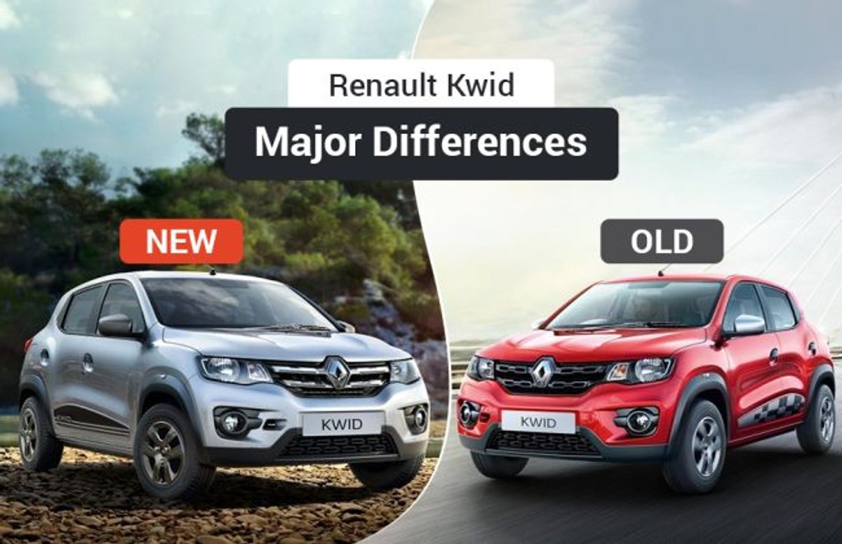2018 Renault Kwid Old vs New: Major Differences