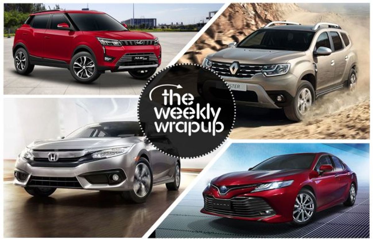 Weekly Wrap-up: Mahindra XUV300 Unveiled, Maruti Hybrid Car Coming In ...
