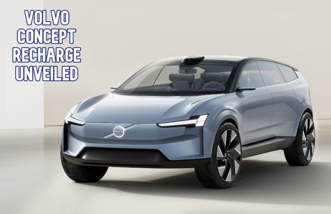 Volvo Unveils New Concept Recharge To Showcase New Design Language ...