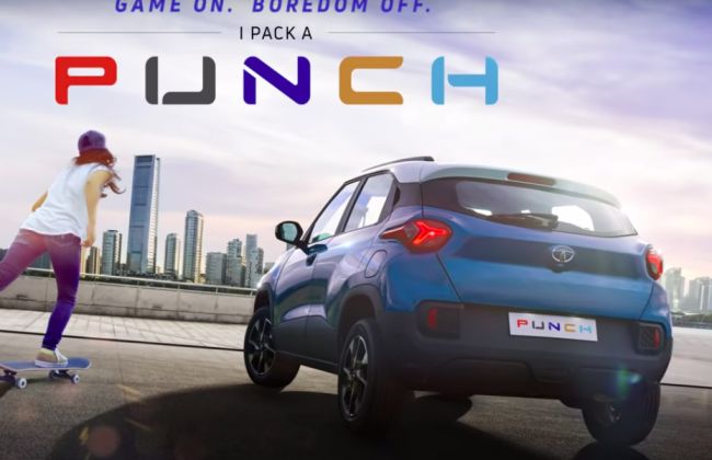 Tata Punch Side And Rear Profiles Revealed | CarDekho.com