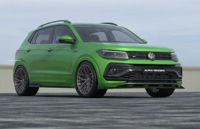 Volkswagen Taigun GT Reimagined As GT-RS In An Acid Green Shade ...