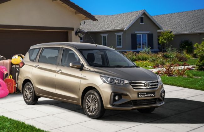 Maruti Ertiga-based Toyota Rumion MPV Launched In South Africa ...