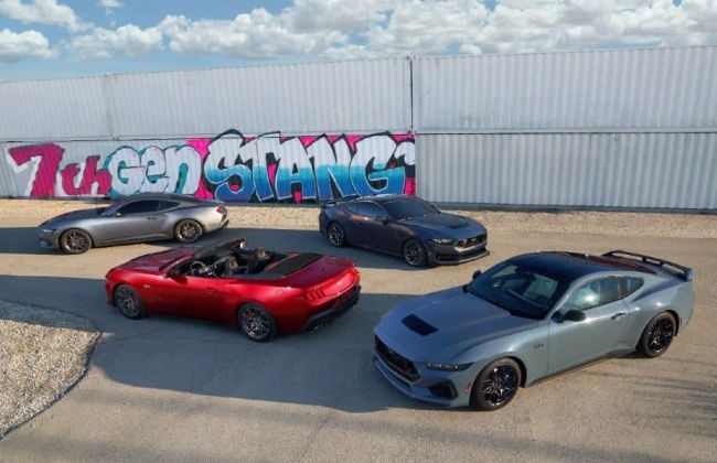 Seventh-gen Ford Mustang Unveiled! New GT Is Most Powerful One Yet ...