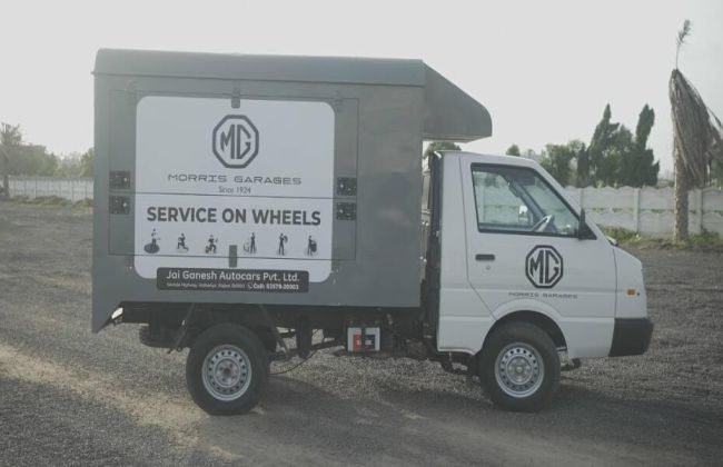 MG Introduces Service On Wheels In Rajkot, A Vehicle Repair And ...