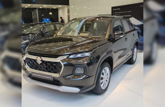 2022 Maruti Grand Vitara Delta Variant Detailed In Images | CarDekho.com