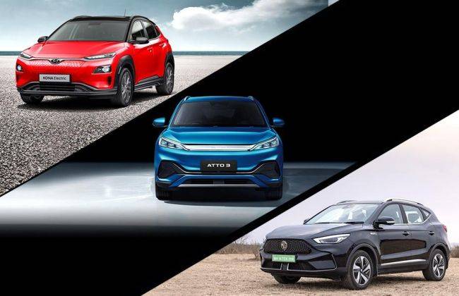 Byd Atto 3 Electric Suv Vs Hyundai Kona Electric Vs Mg Zs Ev Price