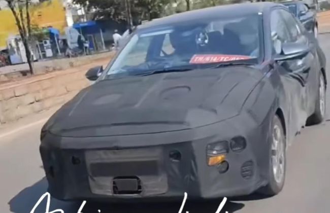 2023 Hyundai Verna Spied Again, Could Get The N Line Treatment ...