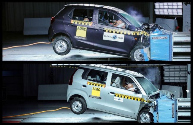 2023 Maruti Alto K10 vs Wagon R: Crash Test Rating Comparison ...