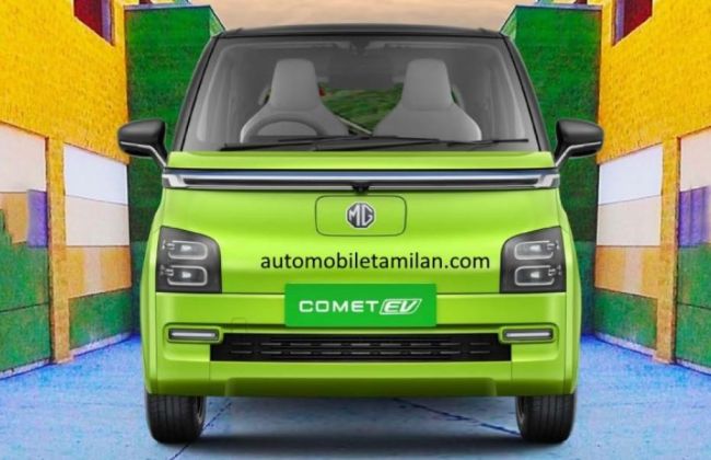 MG Comet EV Battery, Range And Other Specifications Leaked Ahead Of ...