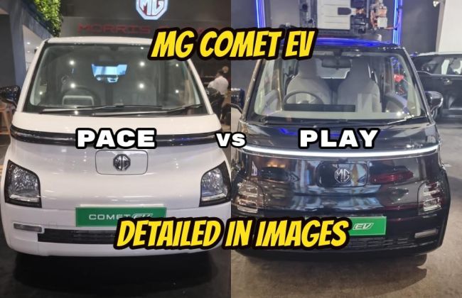 MG Comet EV Base-spec Pace And Mid-spec Play Variants Detailed In 10 ...