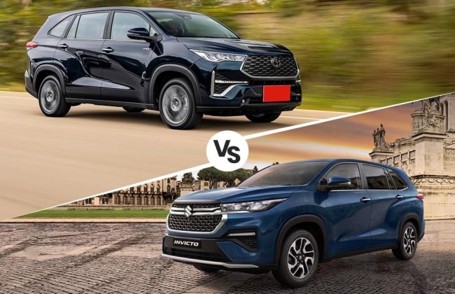 Toyota Innova Hycross vs Maruti Invicto: 5 Key Differences | CarDekho.com