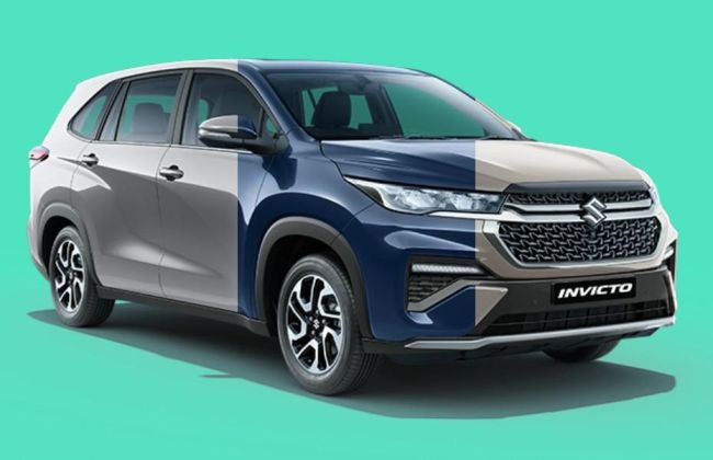 Maruti Invicto Colour Options Detailed | CarDekho.com