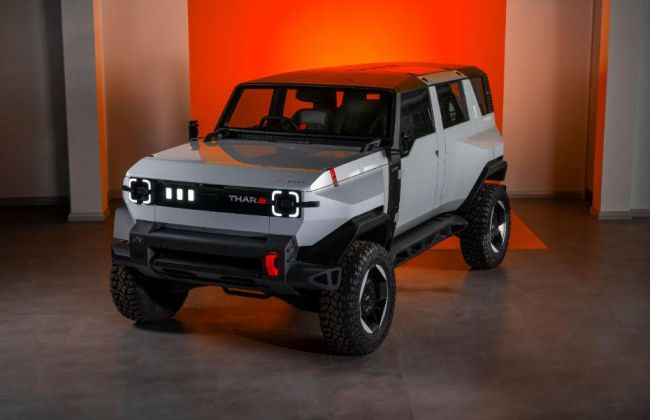 Mahindra Thar EV Concept Detailed In 15 Images | CarDekho.com