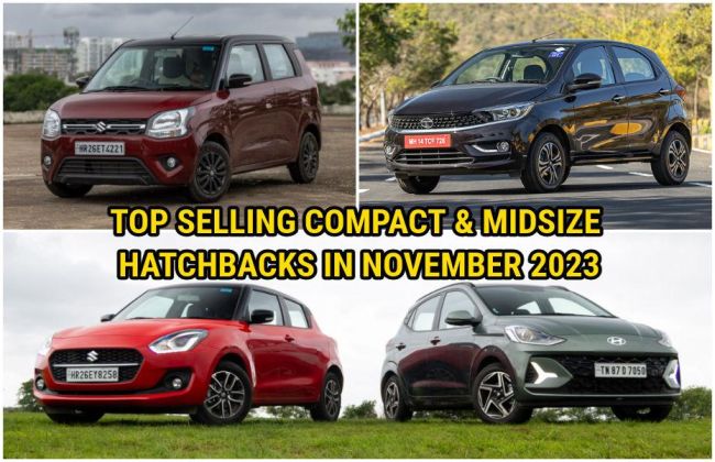 Top Selling Compact & Mid-size Hatchbacks In November 2023: Maruti ...