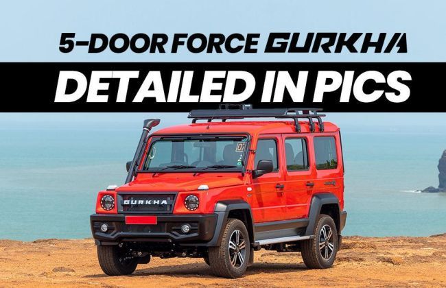 Force Gurkha 5-door Interior And Exterior Detailed In 15 Images ...