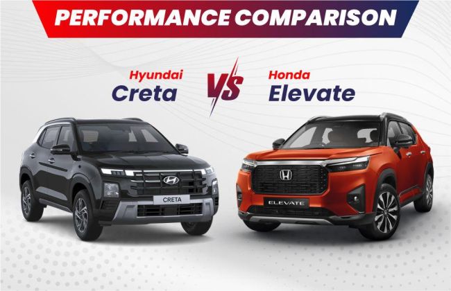 Hyundai Creta vs Honda Elevate: Petrol-auto Variants Real World ...