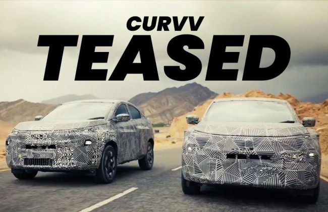 Tata Curvv EV Teased Again, Digital Instrument Cluster, Paddle Shifters ...