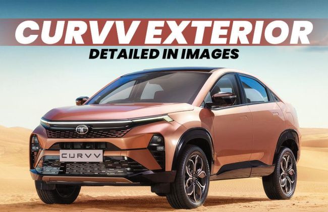 Tata Curvv Exterior Design Explained In 7 Images | CarDekho.com