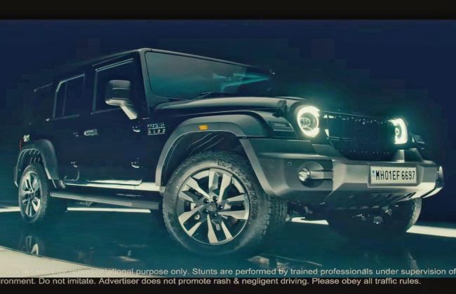 Mahindra Thar 5-door Now Called Thar ROXX, First Look At Its Exterior ...