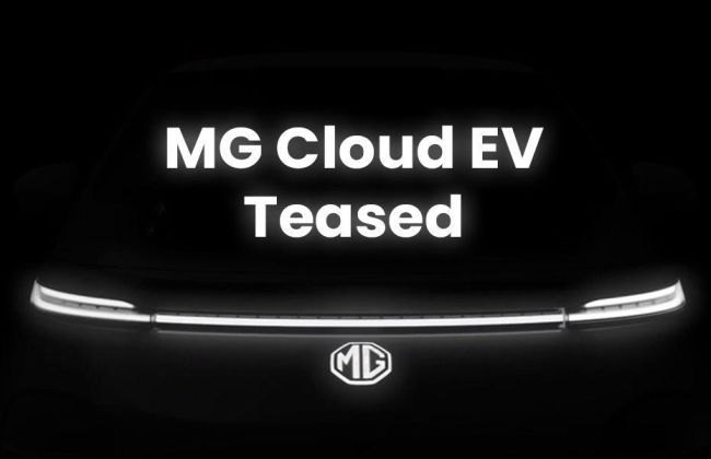MG Cloud EV Teased For The First Time, Launch Expected Soon | CarDekho.com