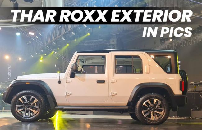 5 Door Mahindra Thar Roxx Exterior Explained In 10 Images | CarDekho.com