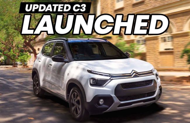 Updated Citroen C3 Launched With Automatic Transmission And New ...