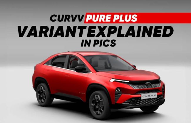 Tata Curvv Pure Plus Variant Explained In 10 Images | CarDekho.com