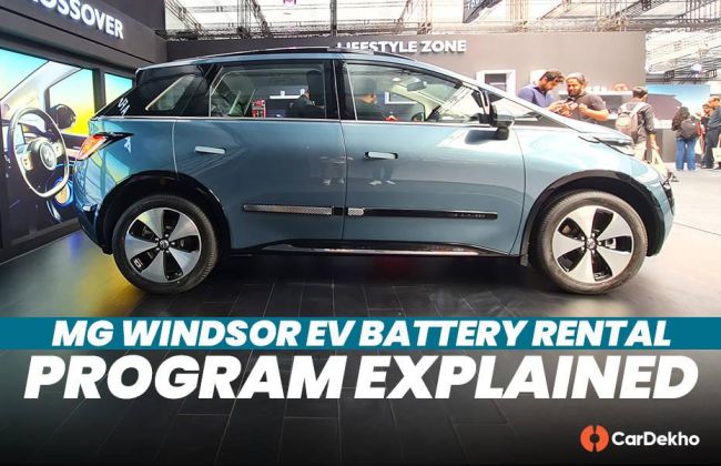 MG Windsor EV's Battery-as-a-Service (BaaS) Rental Program Explained ...