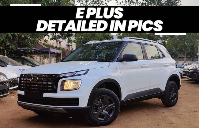 Hyundai Venue Base-spec E Plus Variant Detailed In 8 Images: Exterior ...