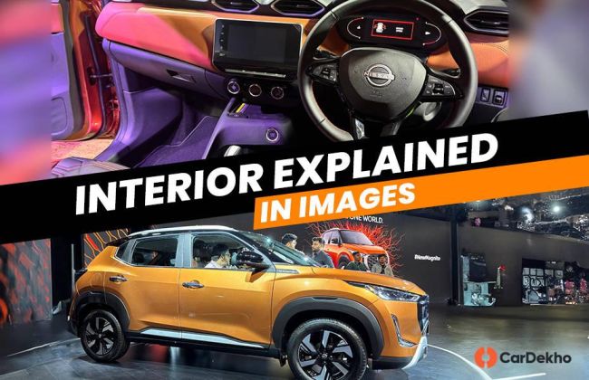 2024 Nissan Magnite Interior Explained In 15 Images | CarDekho.com