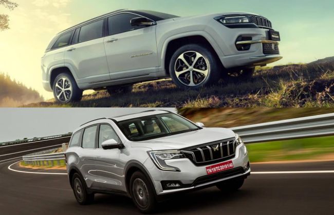 2024 Jeep Meridian Longitude Manual vs Mahindra XUV700 AX7 L AWD Automatic: Specifications ...