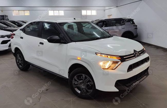 Citroen Basalt Base-spec You Variant Detailed In 7 Real-life Images ...