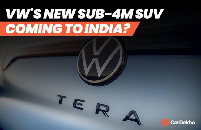 New Volkswagen SUV Named Tera, Could Come To India As A Skoda Kylaq ...