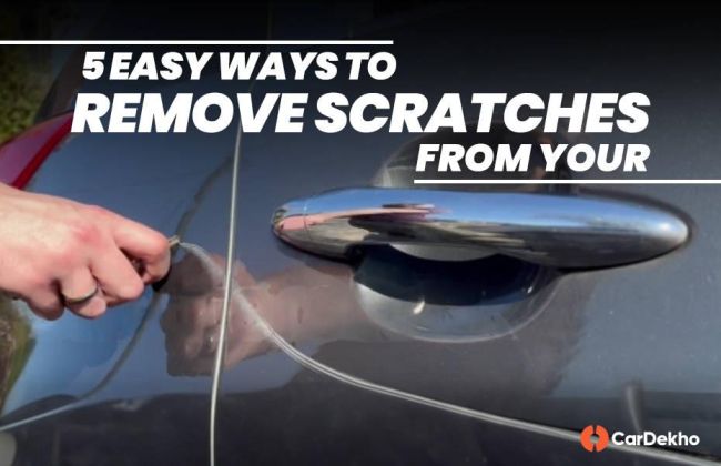 5 Easy Ways To Remove Scratches From Your Car At Home | Maintenance ...