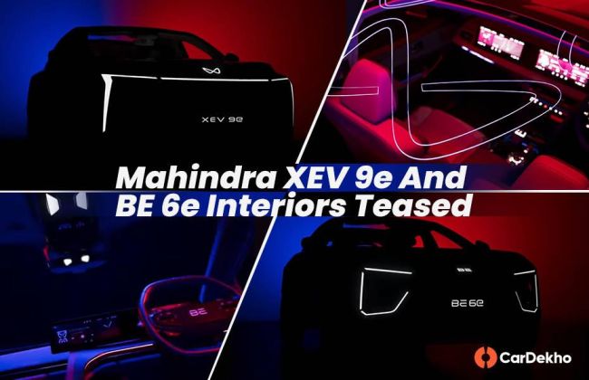 மஹிந்திரா Xev 9e மற்றும் Be 6e இன்டீரியர் டீஸர் வெளியாகியுள்ளது