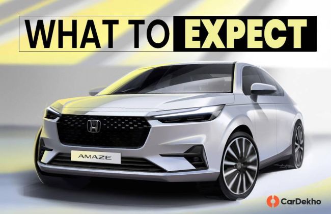 2024 Honda Amaze: Expected Design, Features, Engine And Gearbox Options ...