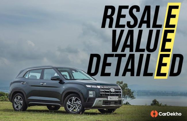 Hyundai Creta Resale Value Detailed: Price And Depreciation Amount ...